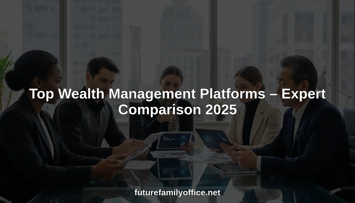 Top Wealth Management Platforms – Expert Comparison 2025 - Future ...